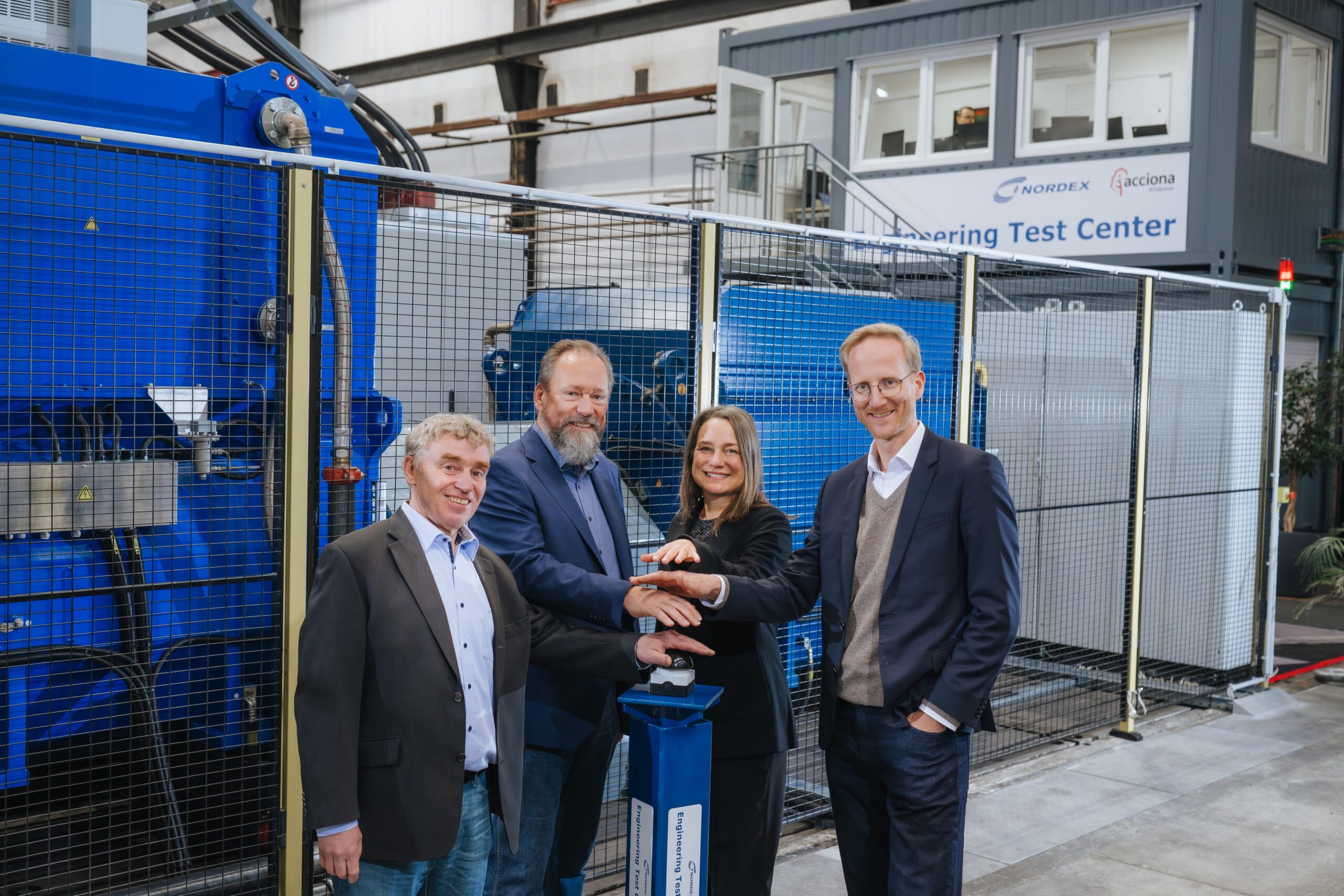 Press release: Nordex Group opens new test bench for wind turbine ...
