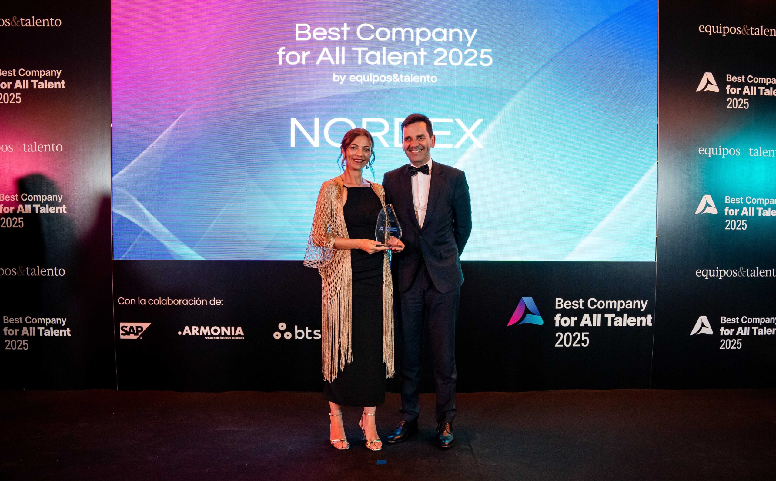 Nordex Group als „Best Company for All Talent 2025“ im Teatro Real in ...
